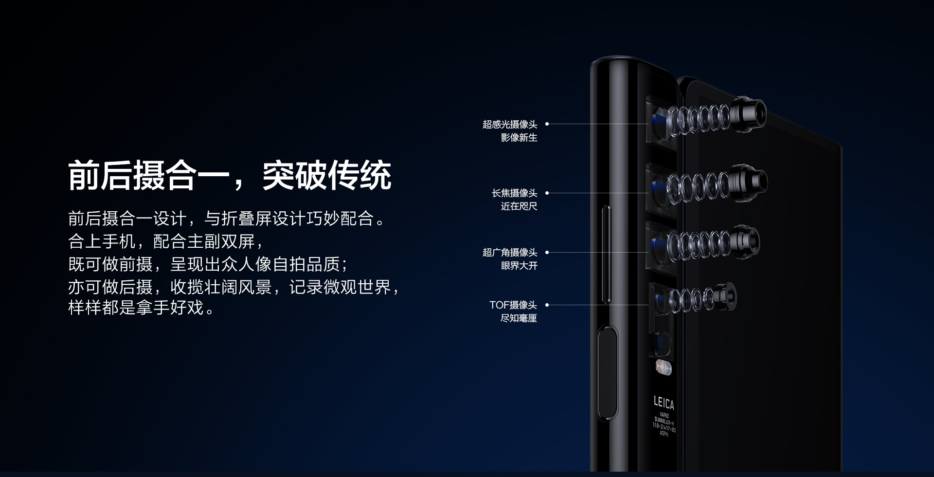 HUAWEI Mate X 5G 全网通 8GB+512GB（星际蓝）