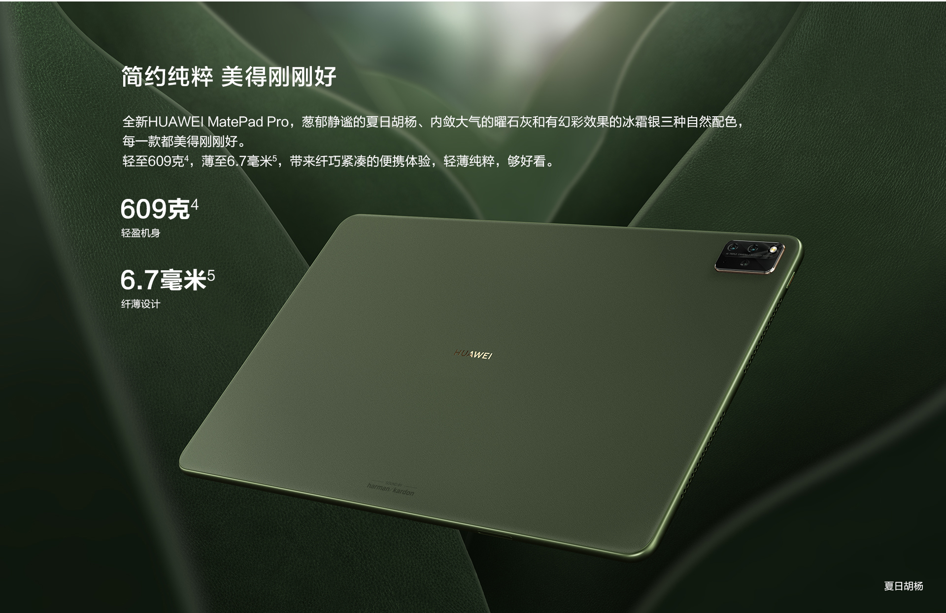 HUAWEI MatePad Pro 12.6 5G 8+256GB 2021 夏日胡杨+键盘+笔