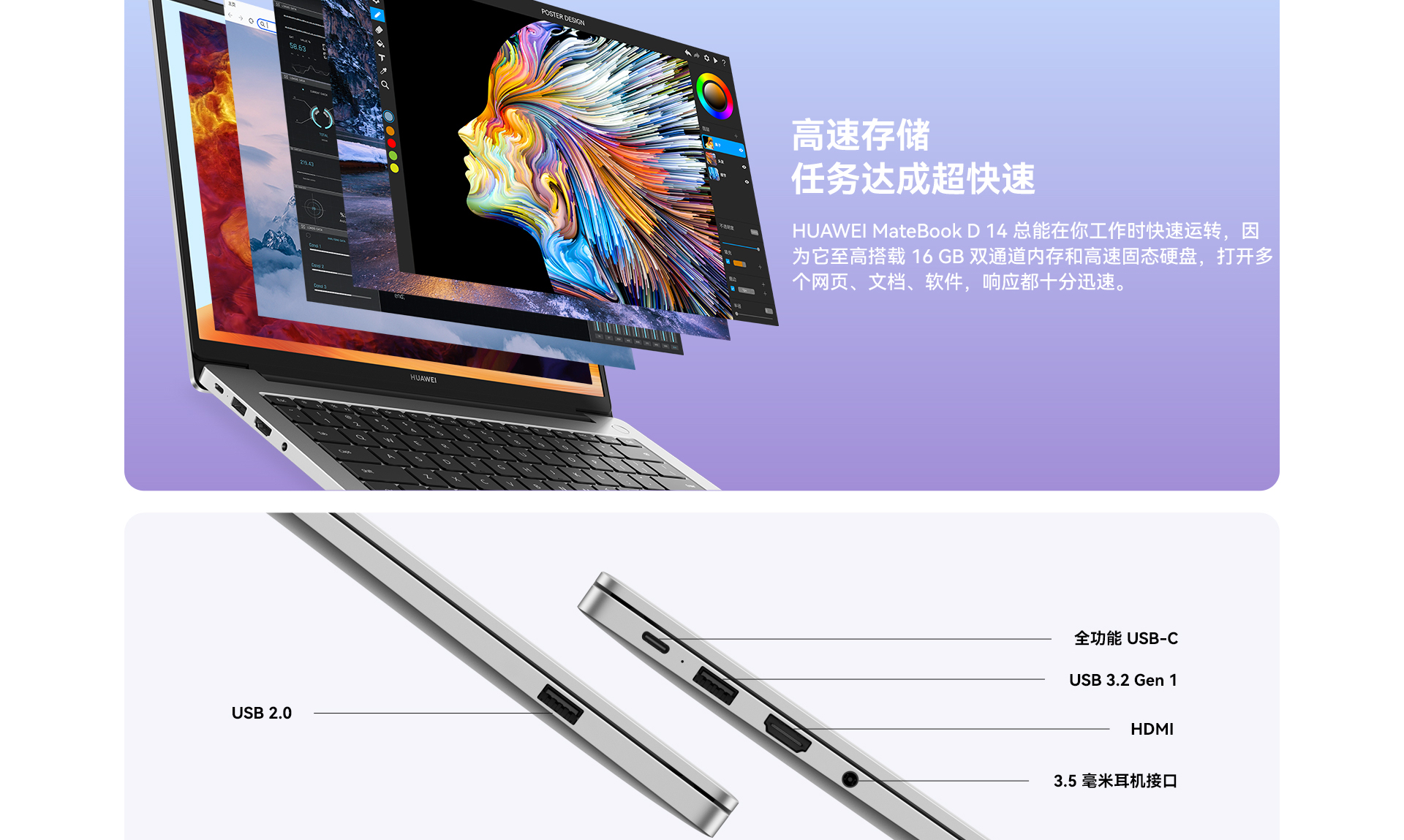 MateBook D 14 SE版